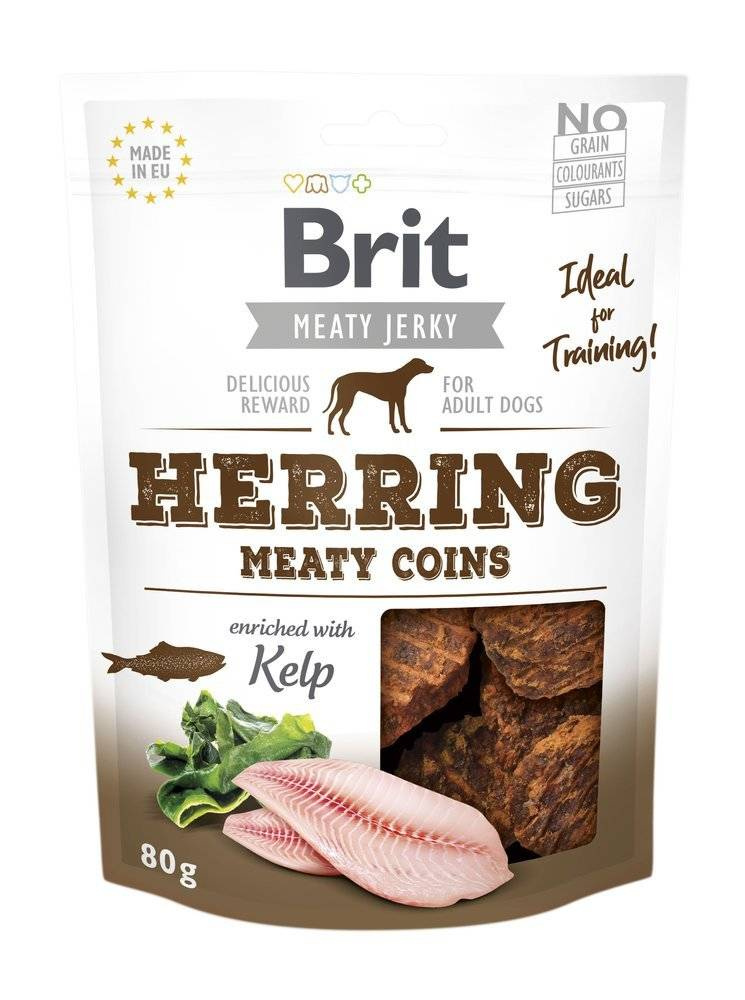BRIT Jerky Snack Arenque con Carne 80g | AnimalZoo.es pet shop