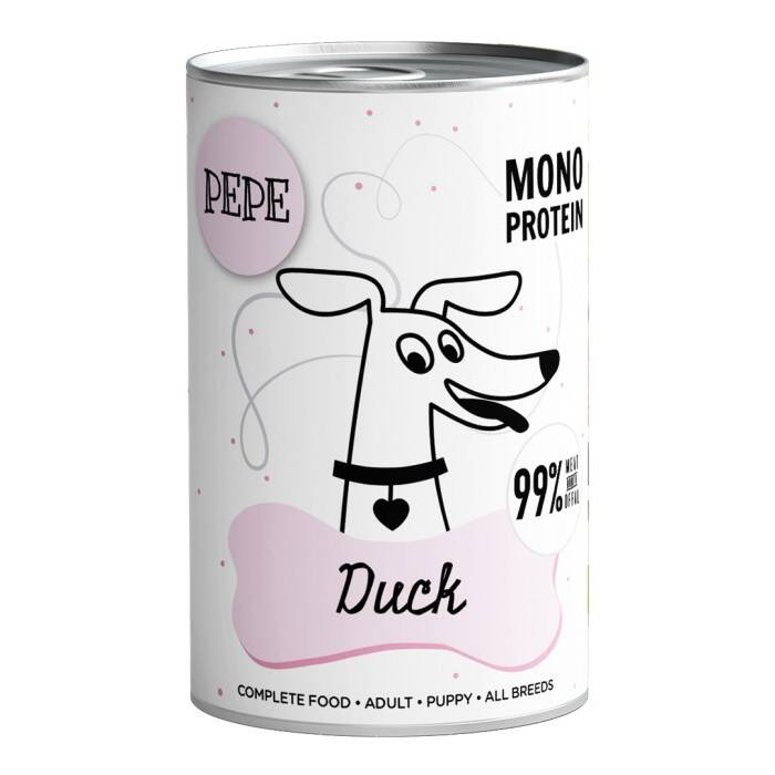 PEPE MONO PROTEÍNA PATO 400g | AnimalZoo.es pet shop