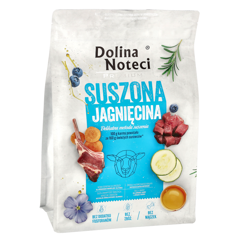 DOLINA NOTECI Premium pienso seco de cordero 3kg | AnimalZoo.es pet shop