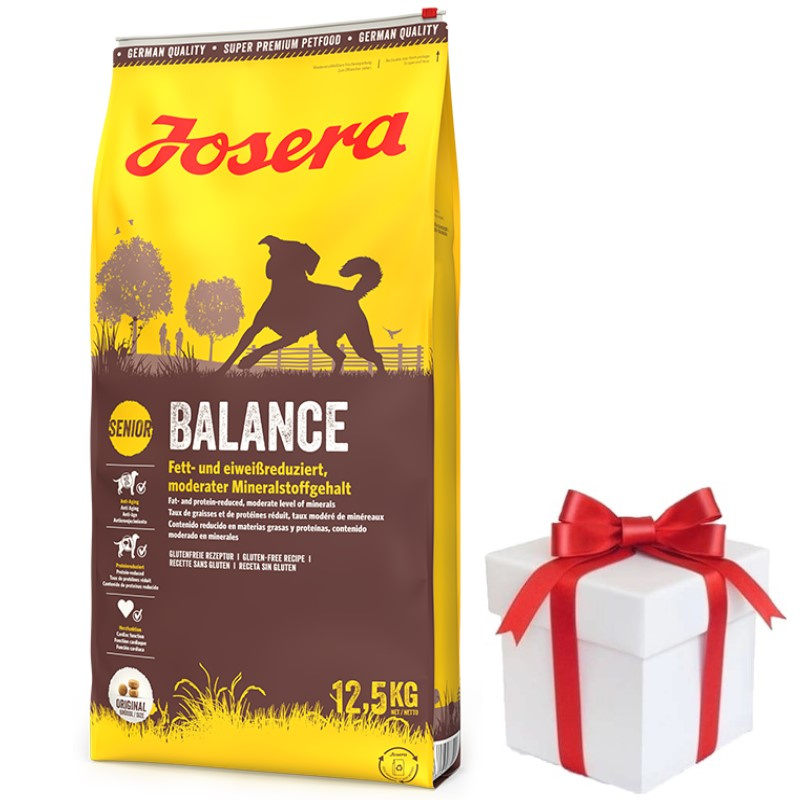JOSERA Balance Senior/Light 12,5kg + ¡Sorpresa para tu Perro GRATIS ...